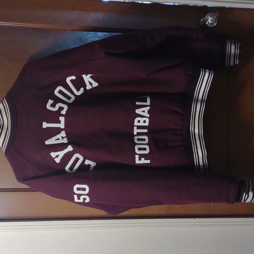 Vintage Varsity Football Jacket Coat Embroidered Joe … - Gem